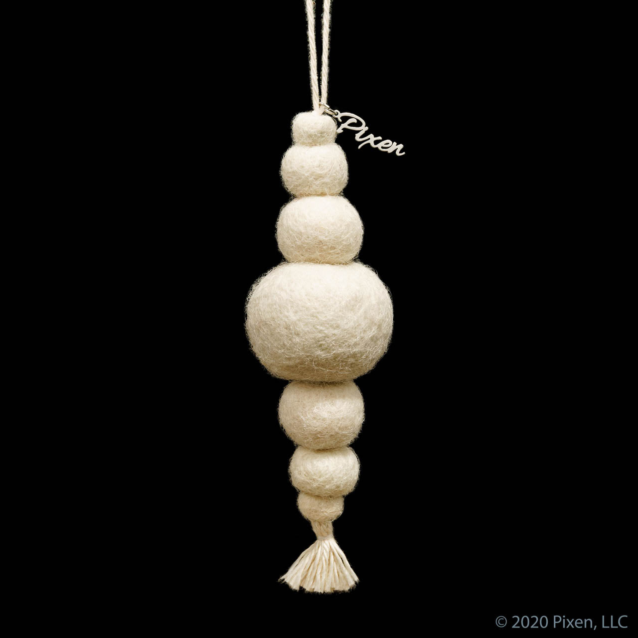 Snowball Wool Christmas Ornament by Pixen – HouseOfPixen
